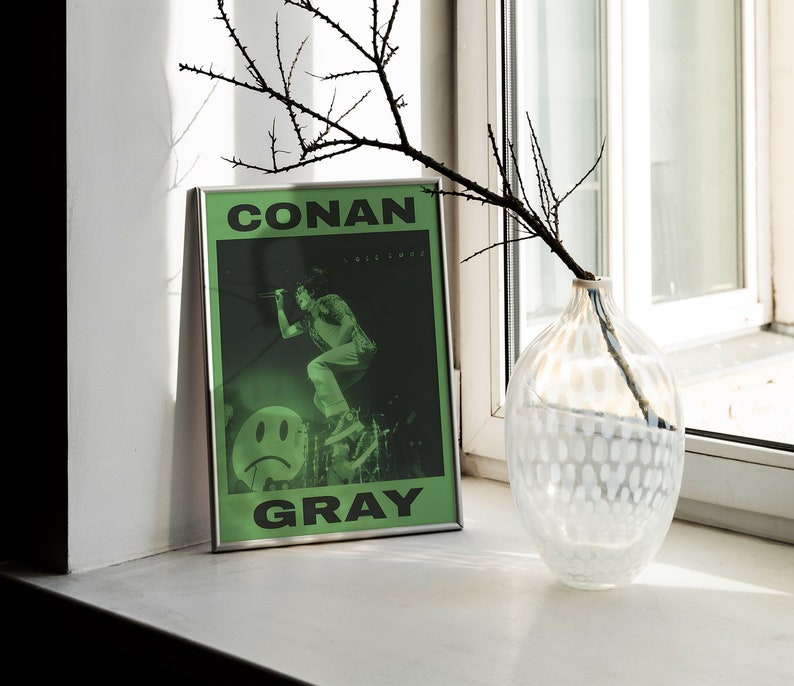 Conan Gray Poster Artist Poster Room Decor Wall Decor Music Decor ...