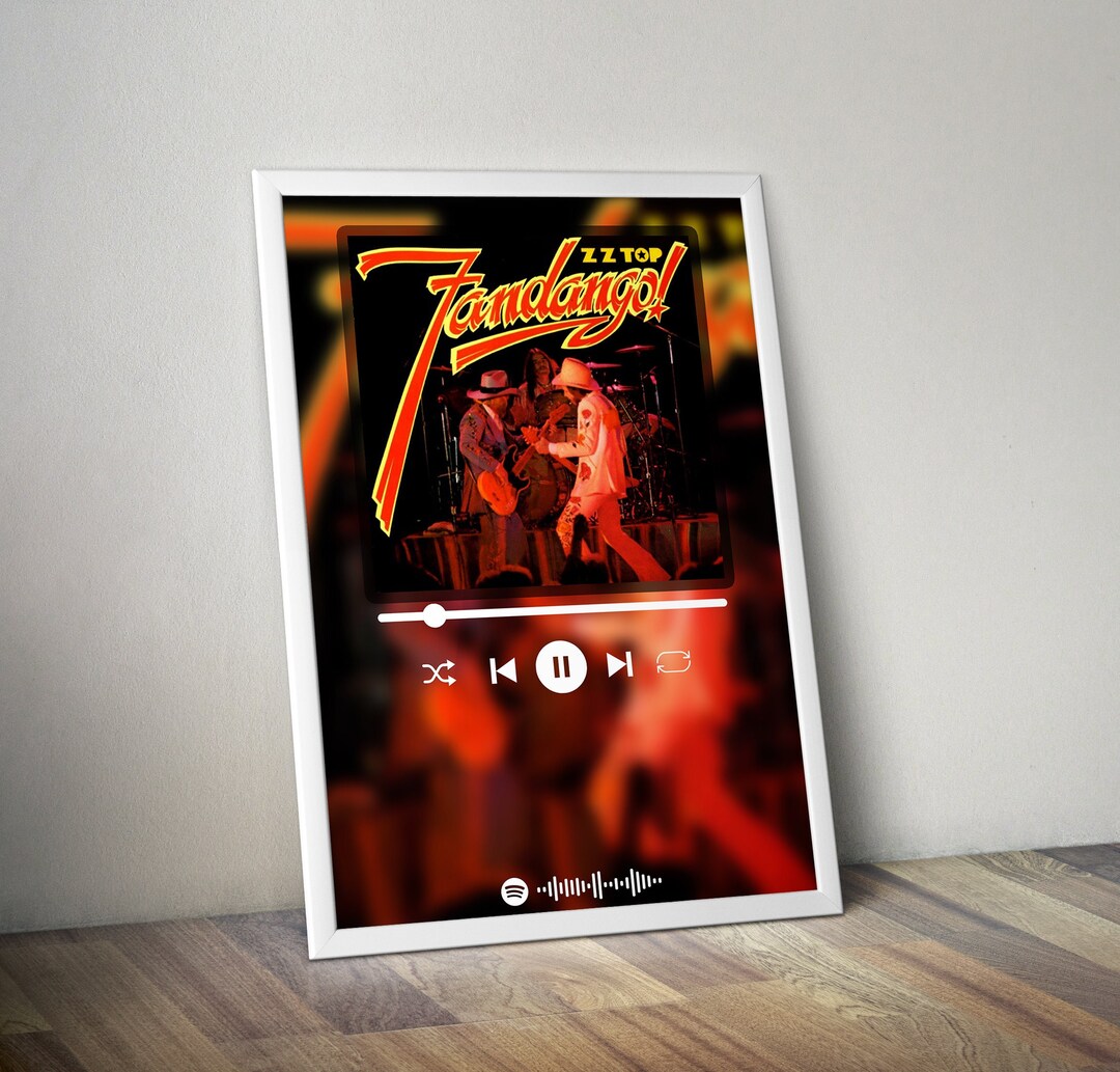 ZZ Top Poster Fandango Poster Album Poster Print Album Cover Poster ...