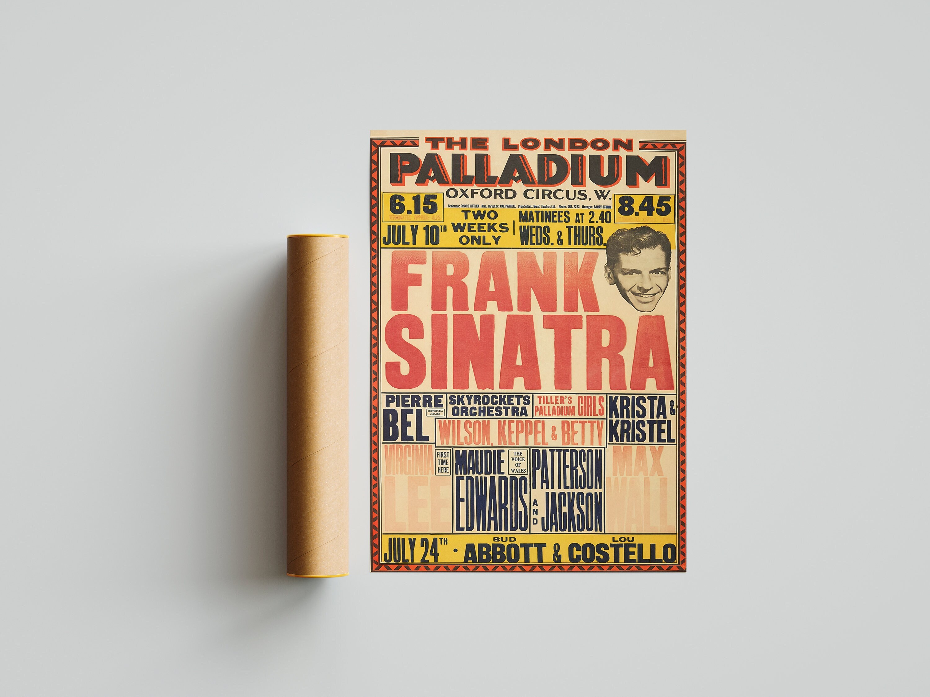 Frank Sinatra Poster Artistposter Room Decor Wall Decor Music Decor ...