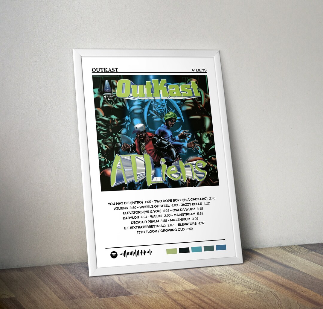 Outkast Poster Atliens Poster Album Poster Print Album Cover Poster Hip ...