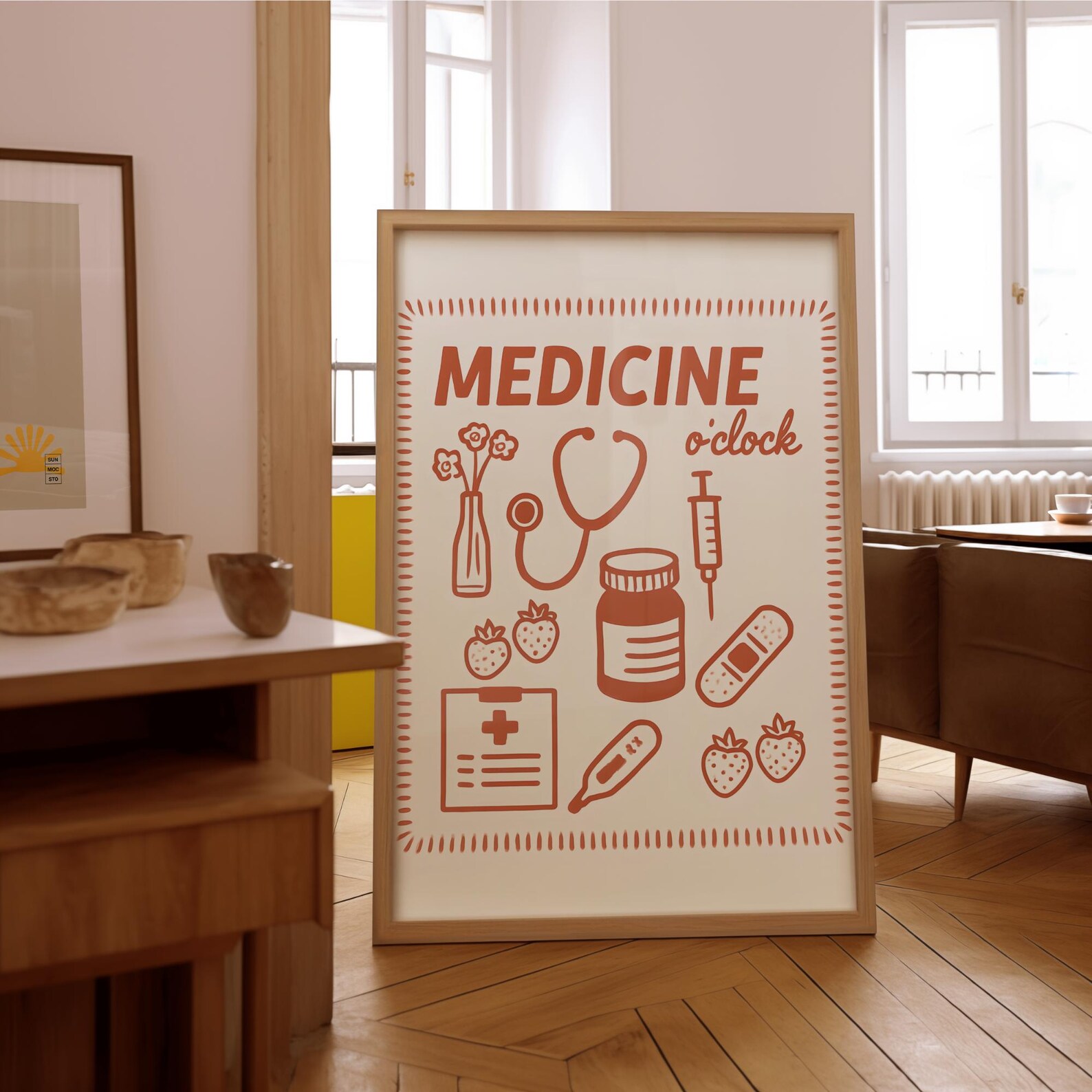 Printable Medicine Poster for Medical Student, Pharmacy Nurse Wall ...