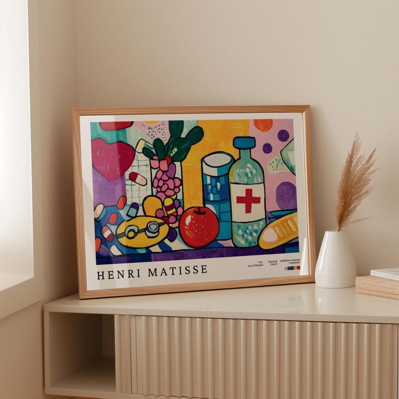 Henri Matisse Medicine Art, Pharmaceutical Pharmacist Print, Nursing ...