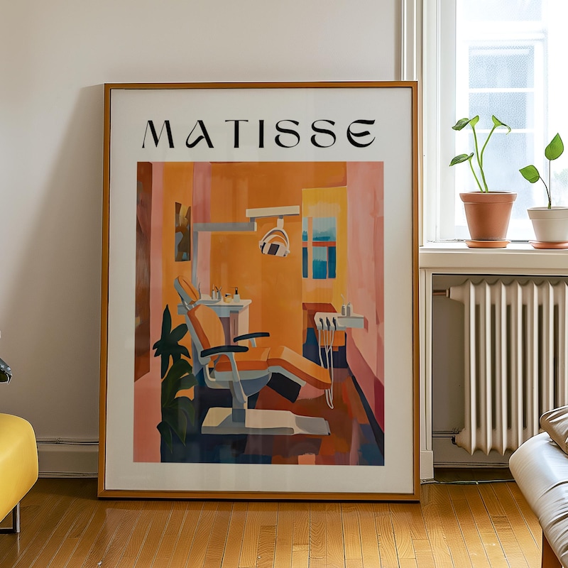 Dental chair poster - Etsy.de