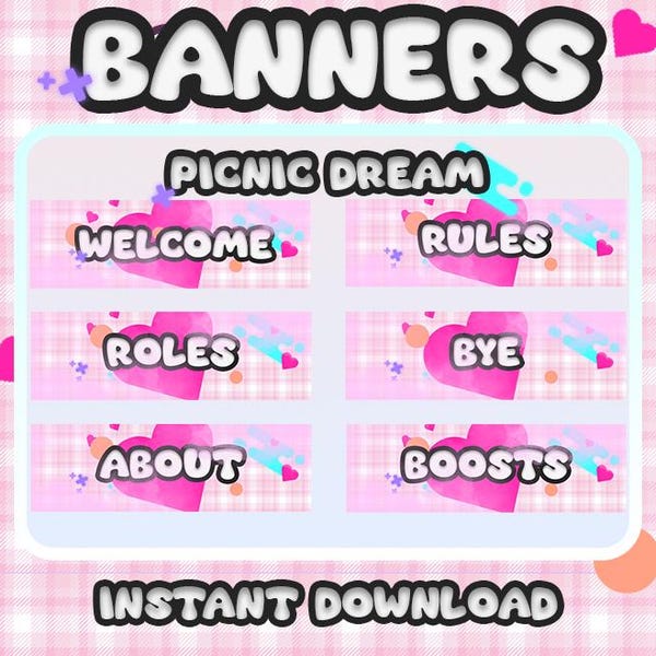 Cute Discord Banner - Etsy