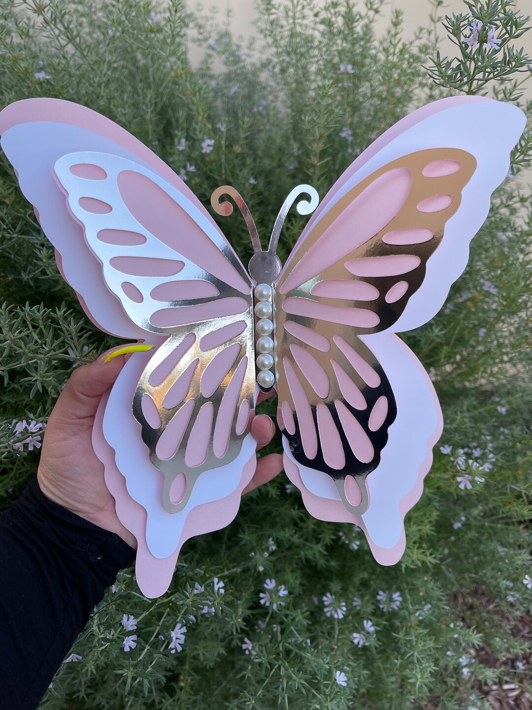 12large3d Butterflies,butterflies,giant Paper Butterfly Cut Outs ...