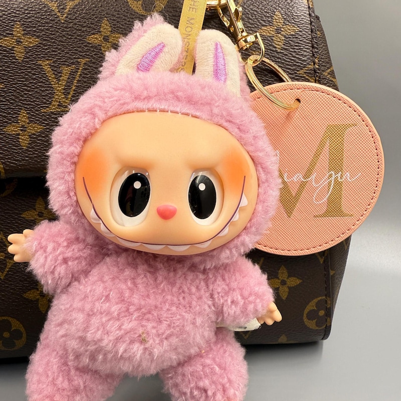 Pink Labubu Doll - Etsy