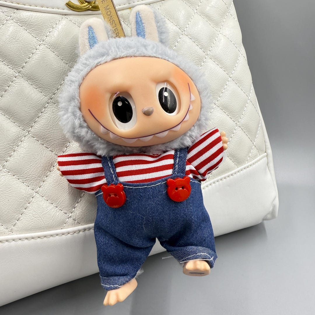 Labubu Outfits-kawaii Labubu Clothes 100% Handmade Inspired Costume ...