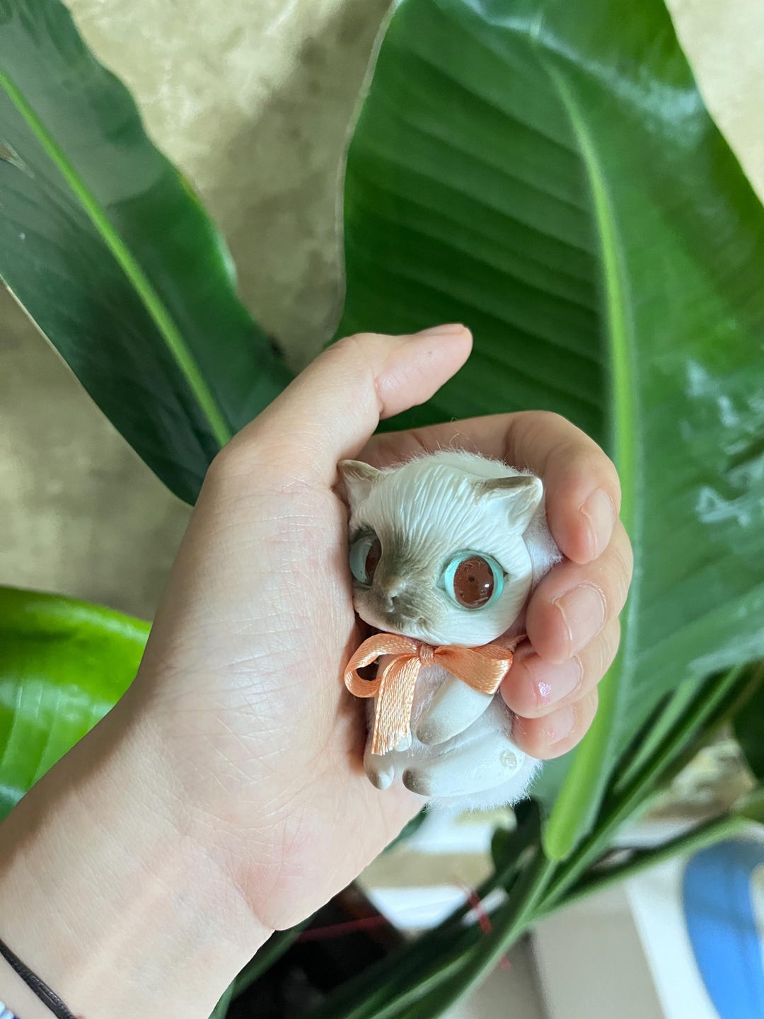 Siamese Cat Cutom Cat Doll Handmade Cat Doll Art Doll Cat Cat Doll Gift ...