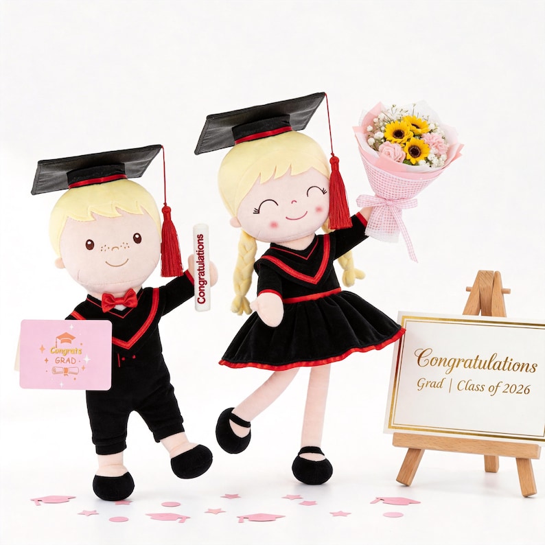 Personalized Graduation Doll Class of 2026 Keepsake Custom Name Gift ...