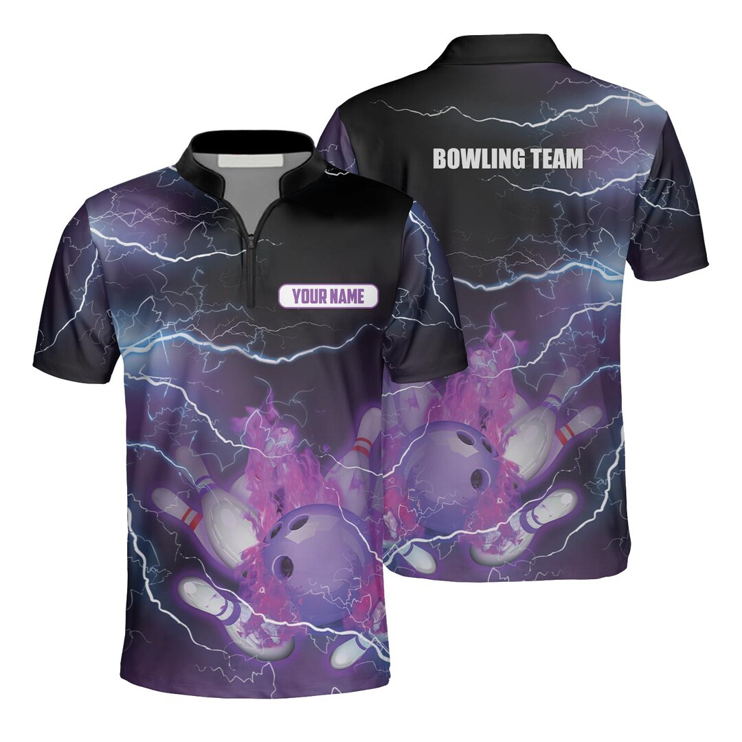 Personalized Bowling Jersey Shirt Custom Bowling Shirt Team Funny Gift ...