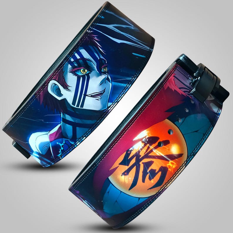Akaza Demon Weighlifting Belt: Anime Demon Slayer Weightlifting Belts ...