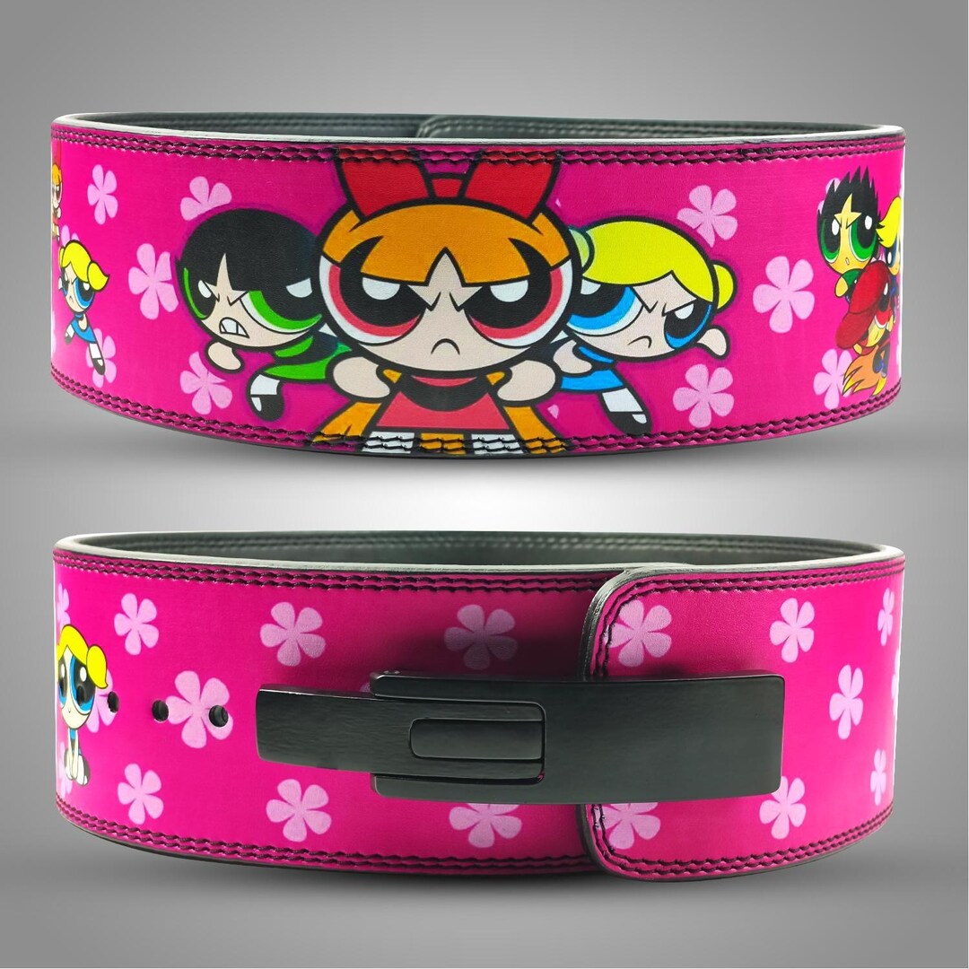 Powerpuff Girls Weightlifting Belt: Custom Anime Gym Gear - Etsy