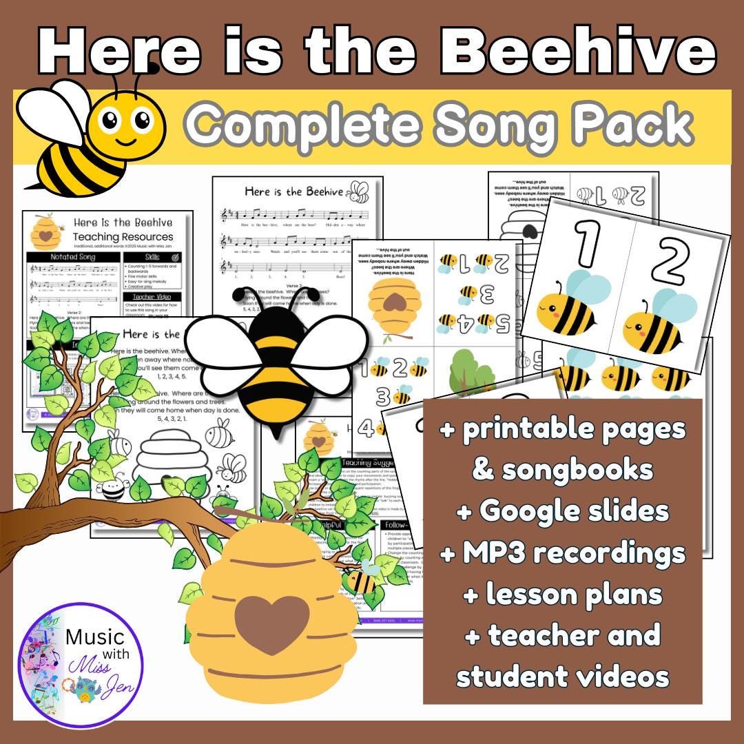 Here is the Beehive - Fun Counting Song With Mp3s, Animated Google ...