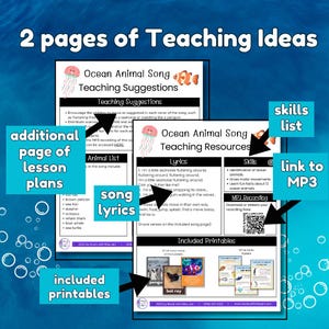 Ocean Animals Song - Fun About Marine Life With MP3 Recording, Google ...