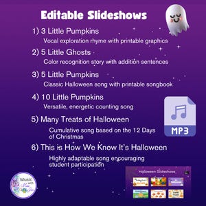 Not-so-scary Halloween Google Slides Bundle for Preschool - Grade 1 ...