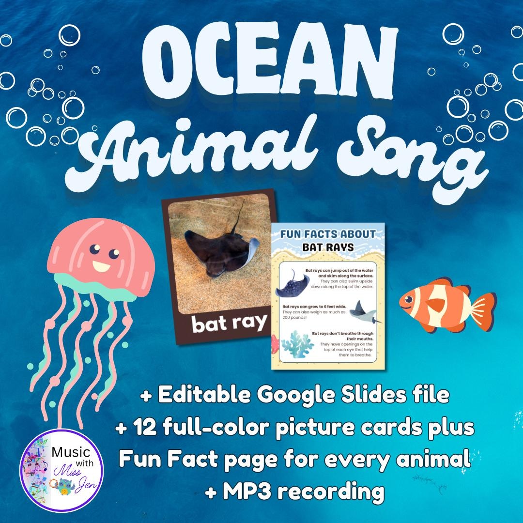 Ocean Animals Song - Fun About Marine Life With MP3 Recording, Google ...