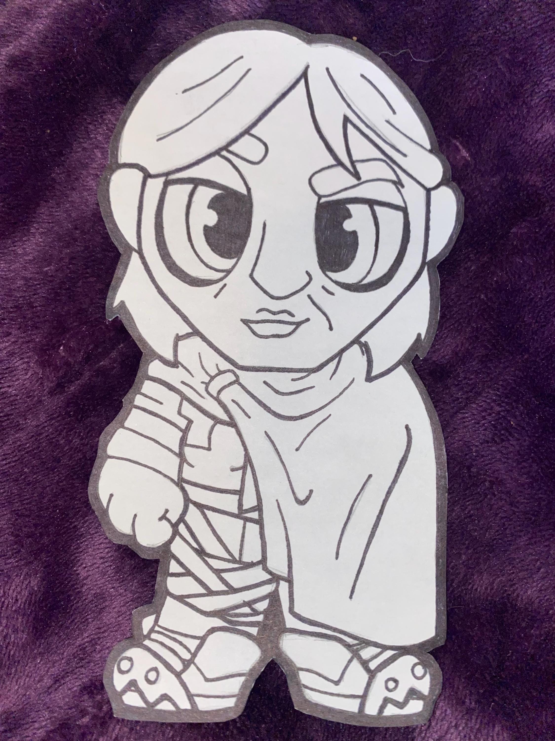 Arcane Adults Coloring Cutouts - Etsy