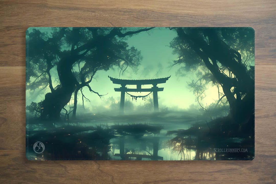 Swamp Shrine - TCG Playmat / Deskmat MTG - Etsy