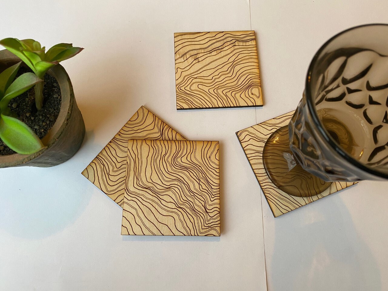 Mount Baker Topography for Glowforge Laser Engraving Files Svg, Png ...