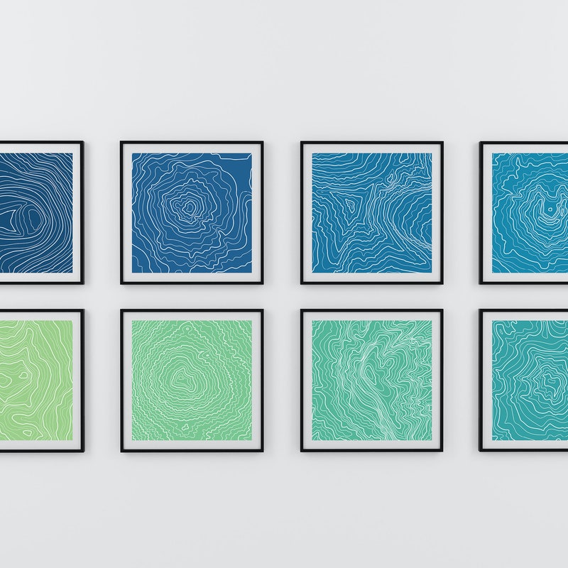 Topography - Etsy