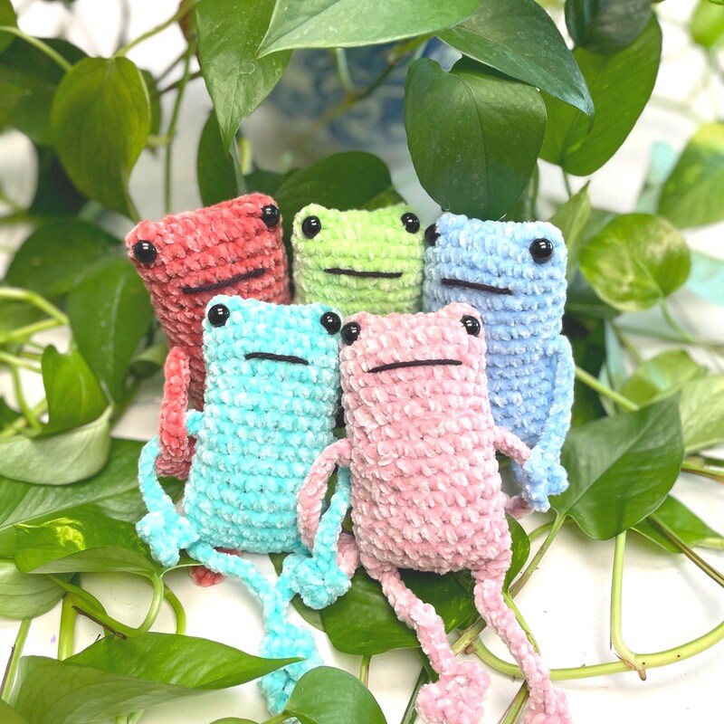 Frog Plush - Etsy
