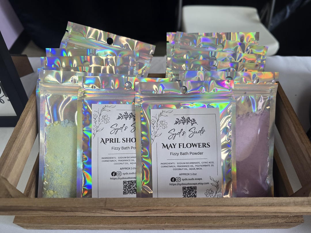 Fizzy Bath Powders - Etsy