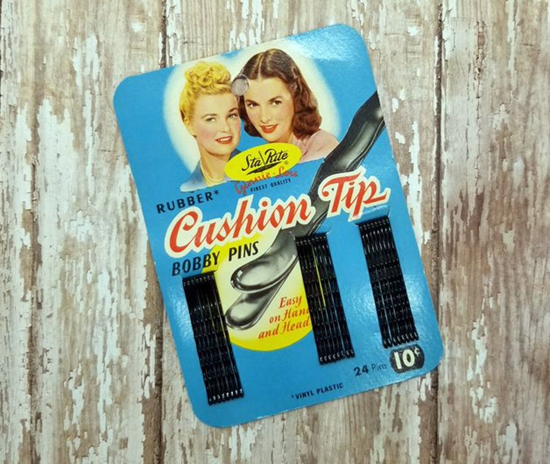 Vintage Bobby Pin Card Sta Rite Old Store Stock - Etsy
