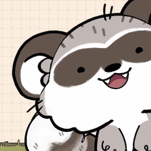 Modelo Vtuber de mapache - Avatar, modelo Live2D de cuerpo completo y ...