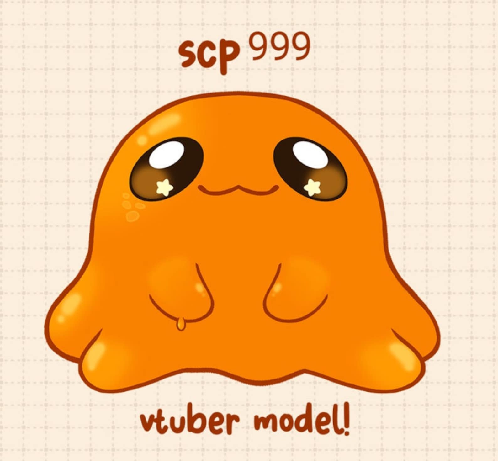 SCP 999 Vtuber Model - Avatar, Full Body/fully Rigged Live2d Model - Etsy