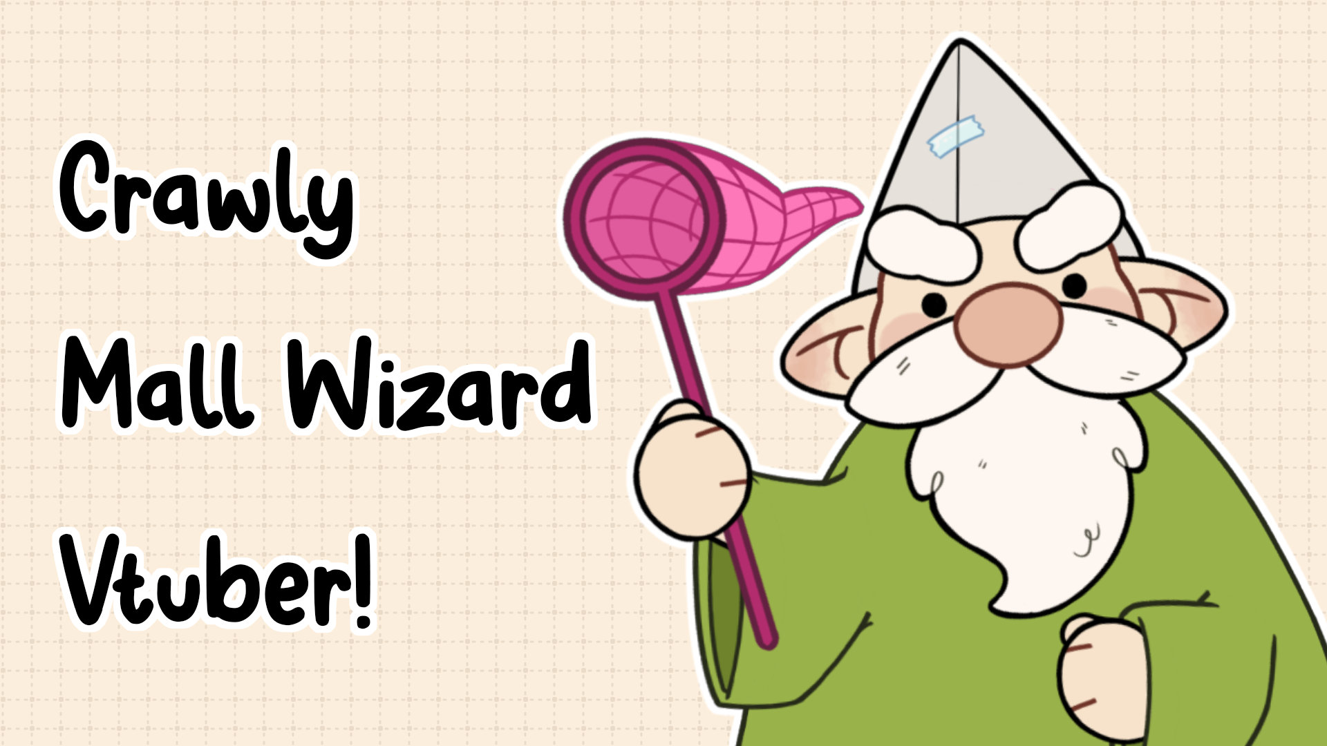 Crawly Mall Wizard Vtuber Model - Avatar, Full Body/fully Rigged Live2d ...