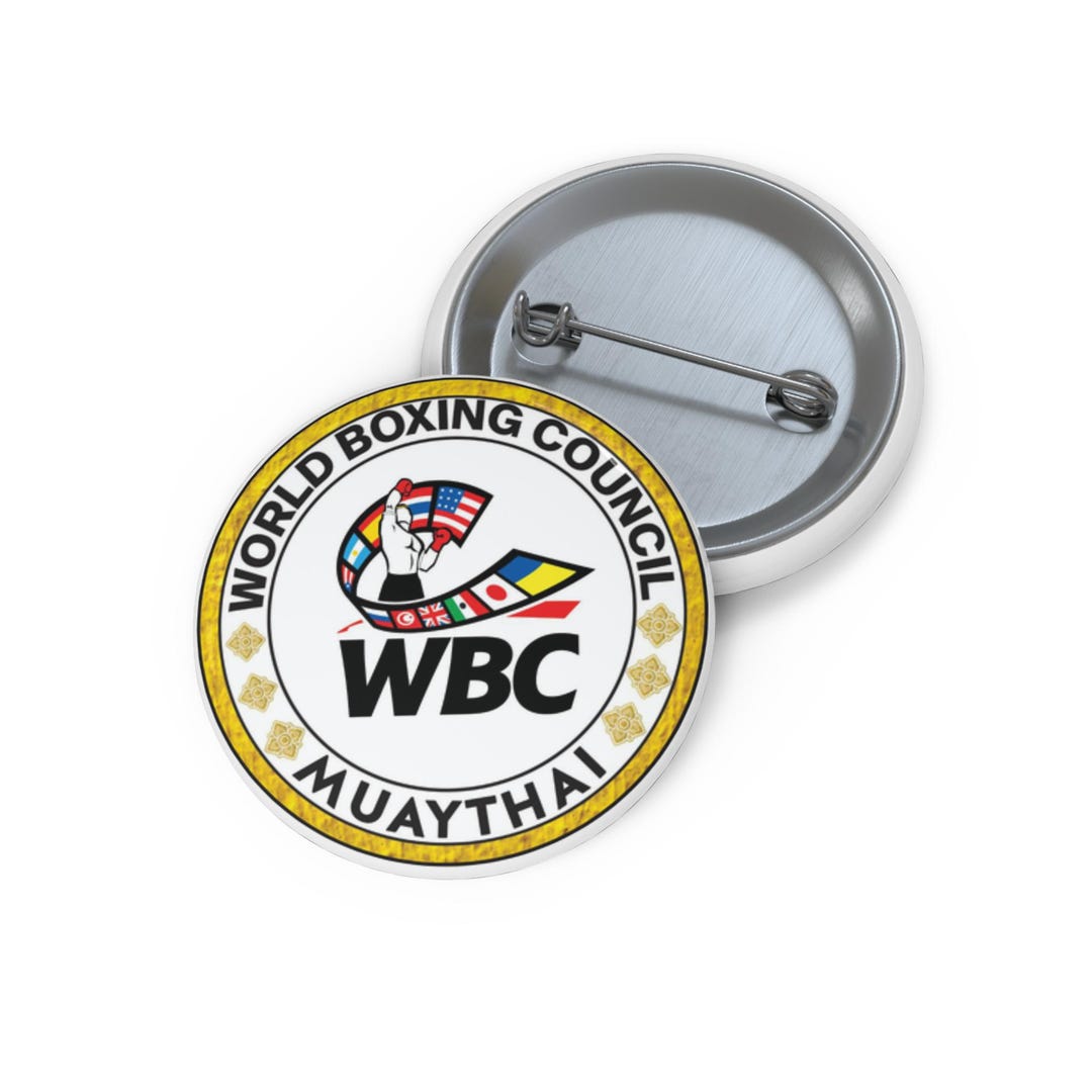 WBC Muaythai Logo Pin Button | Round Boxing Council Badge - Etsy