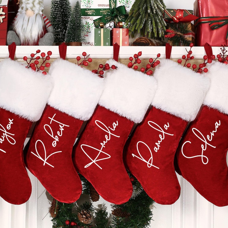 High Heel Xmas Stocking - Etsy