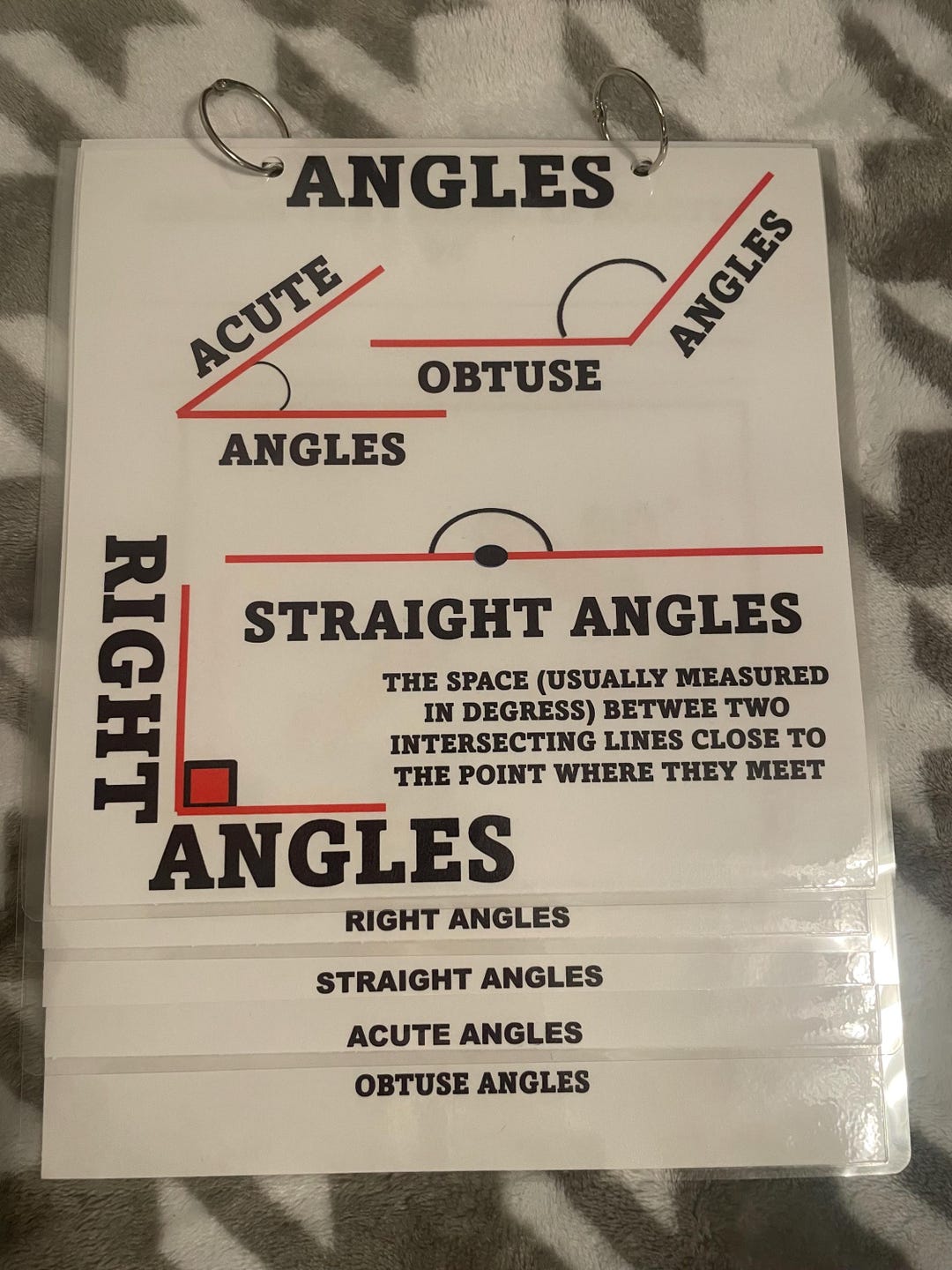 Angles Flip Chart - Etsy