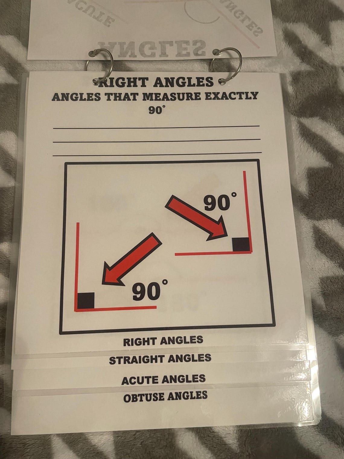 Angles Flip Chart - Etsy