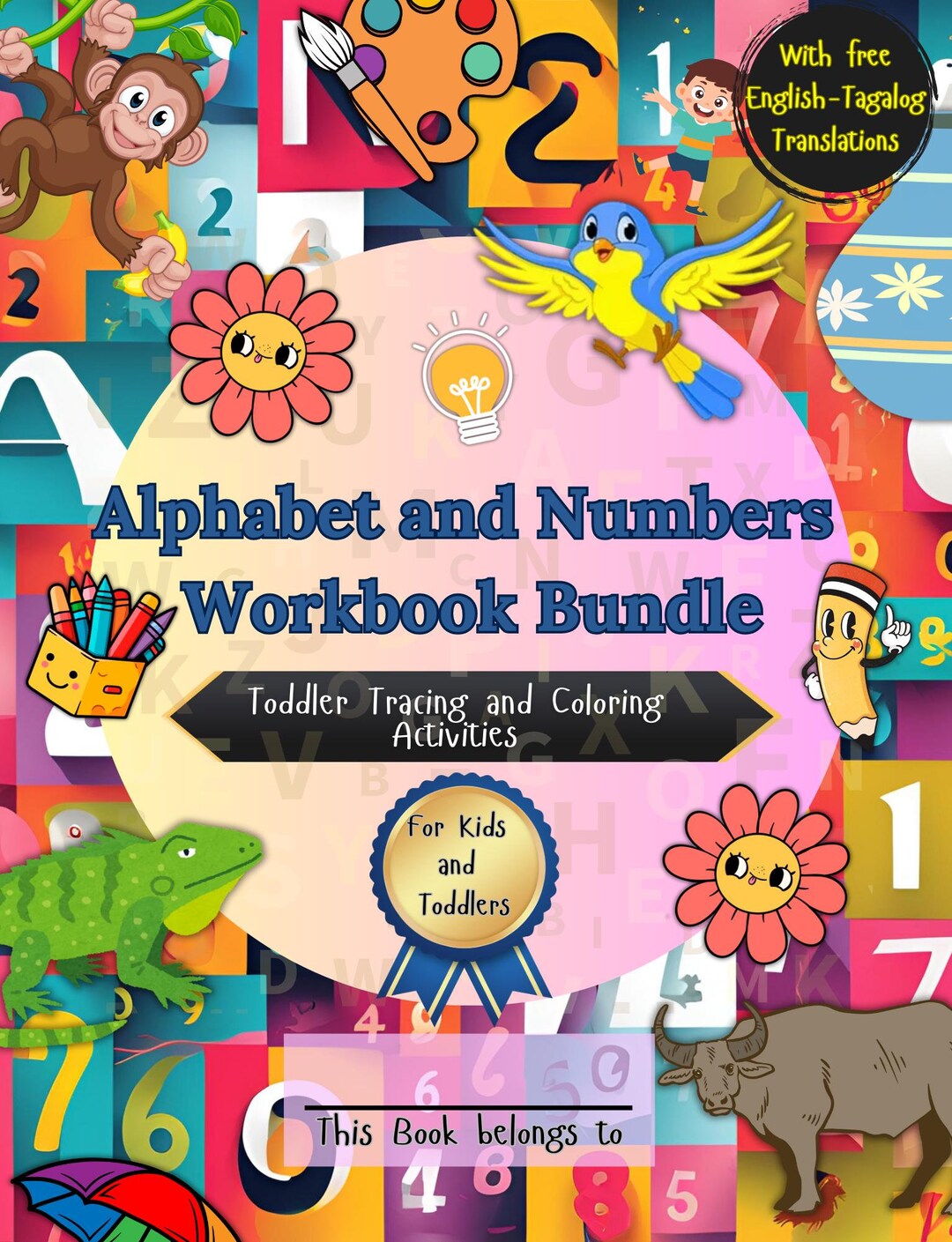 Ultimate Alphabet and Numbers Workbook Bundle Fullpacked English ...