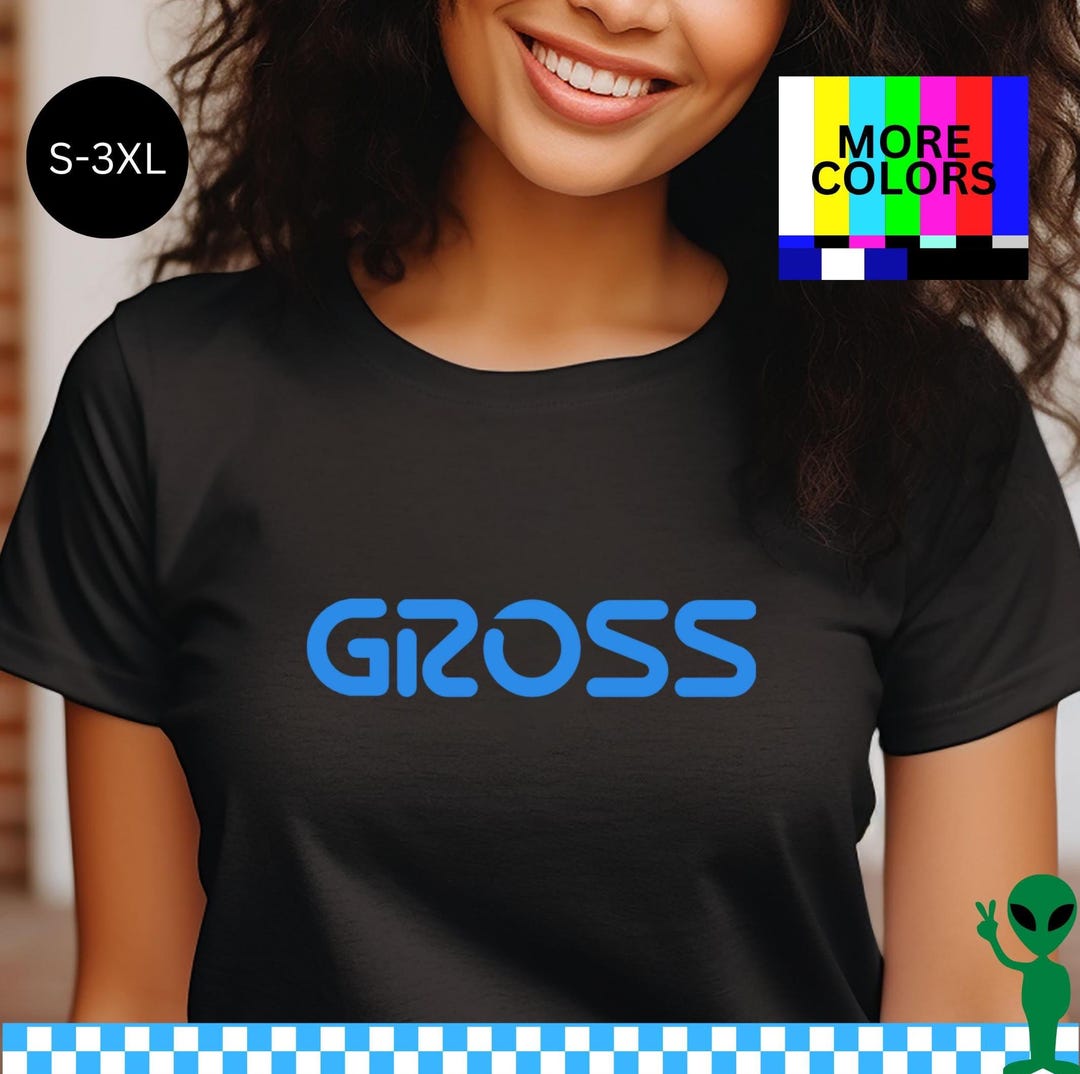 Gross Ross Logo Font Parody, Funny Bargain Hunting Satire, Humorous ...