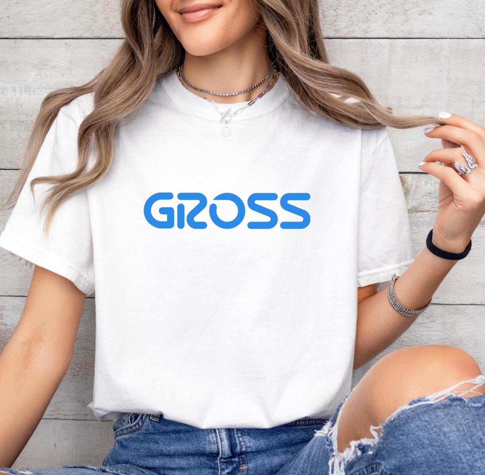 Gross Ross Logo Font Parody, Funny Bargain Hunting Satire, Humorous ...