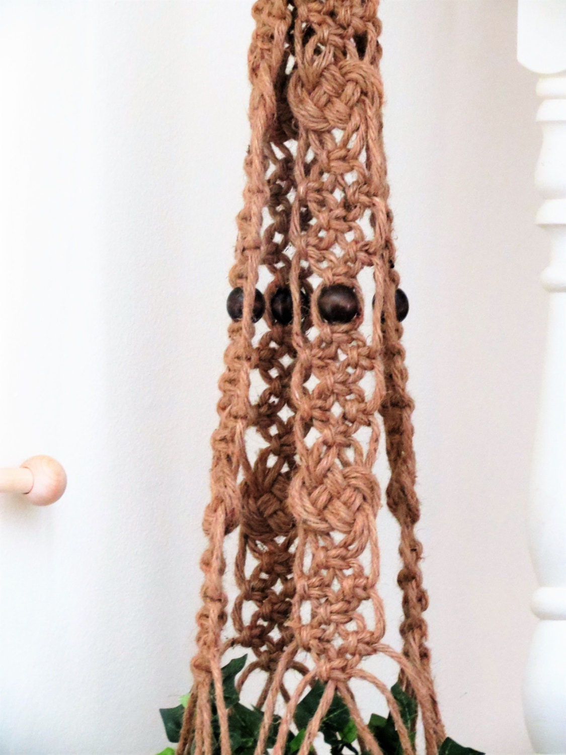 Jute Plant Hanger Macrame Jute Plant Hanger Plant Hanger - Etsy Canada