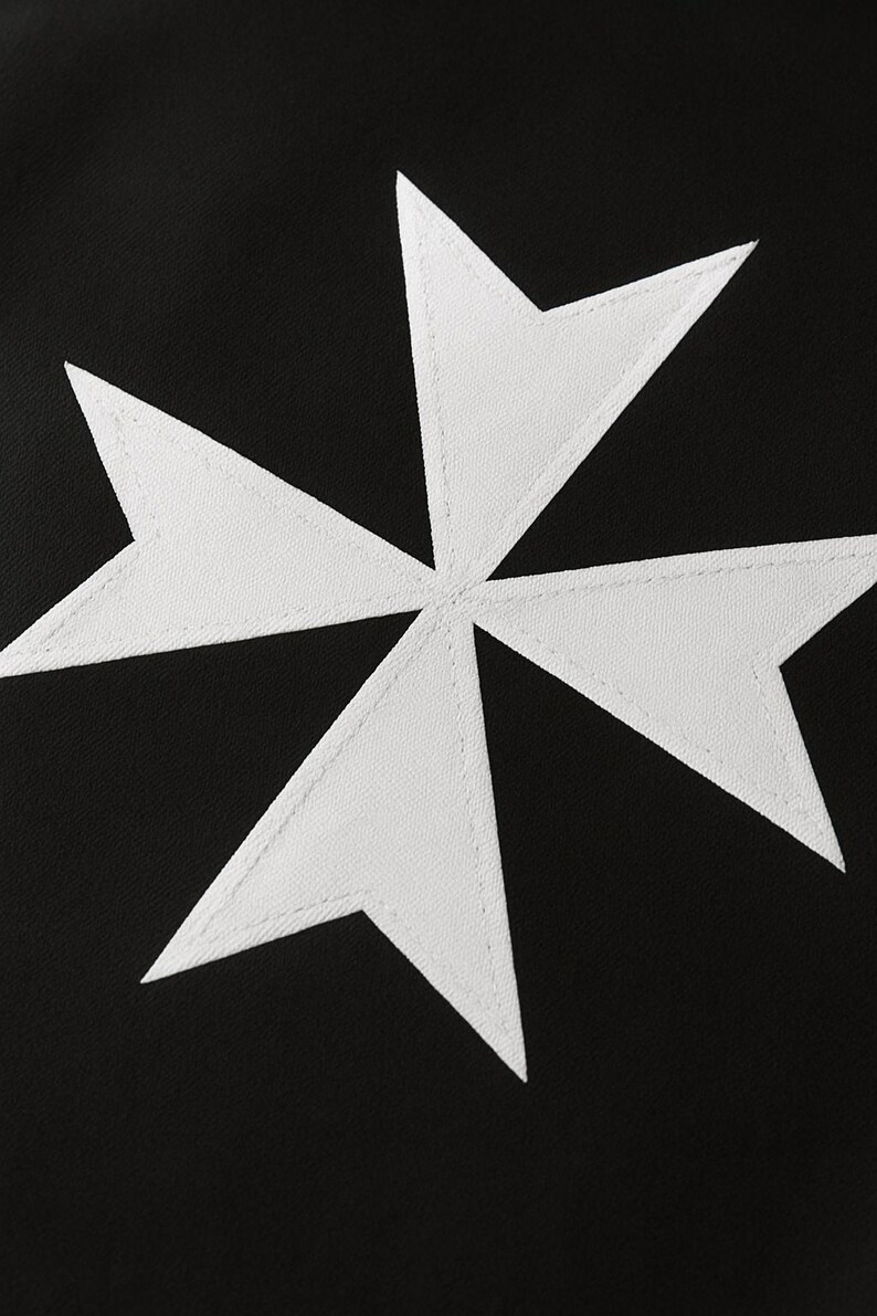 Medieval Knight Tunic: Crusader Tabard With Maltese Cross - LARP ...