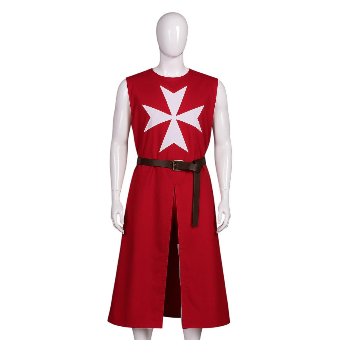 Medieval Knight Tunic: Crusader Tabard With Maltese Cross - LARP ...