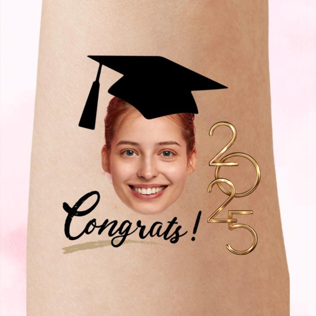 Grad Party Tattoos - Graduation Party - Milestone - College Graduation ...