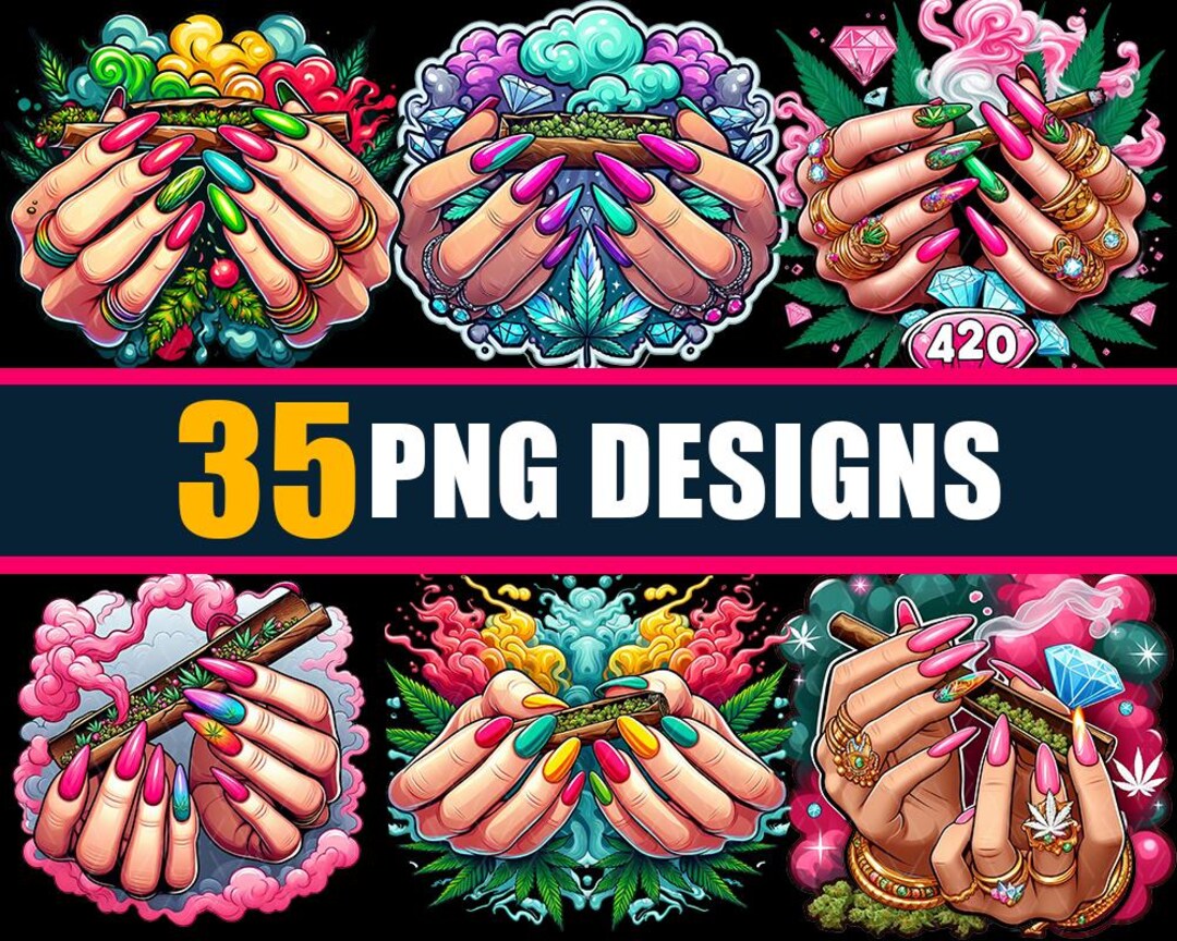 Cannabis PNG Bundle | 35 Shirt & DTF Designs (digital Download) - Etsy