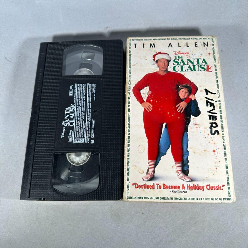 The Santa Clause VHS Walt Disney PG Tim Allen Pre-owned Good 97 Minutes ...