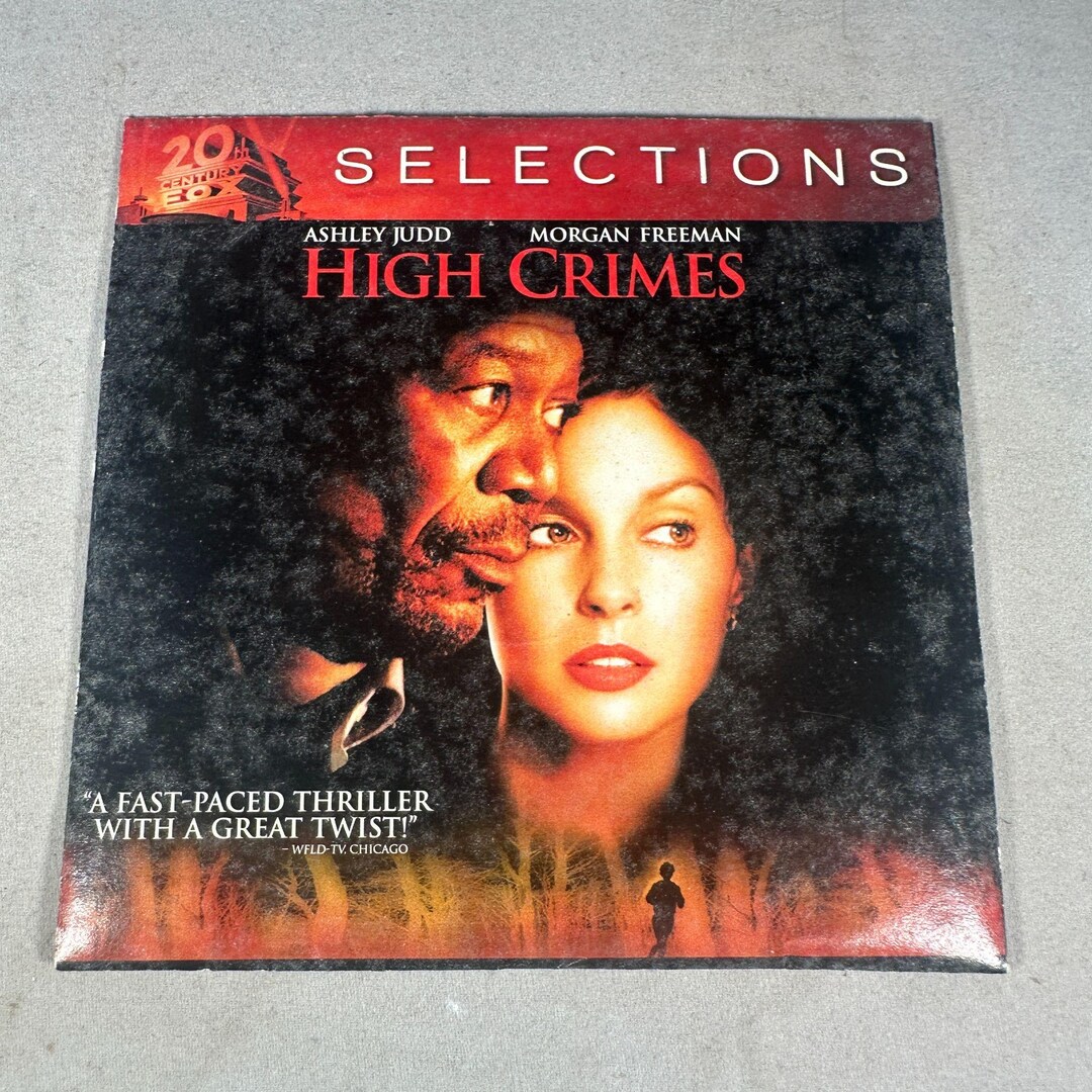 High Crimes DVD 2002 Ashley Judd Morgan Freeman 20th Century PG13 Drama ...