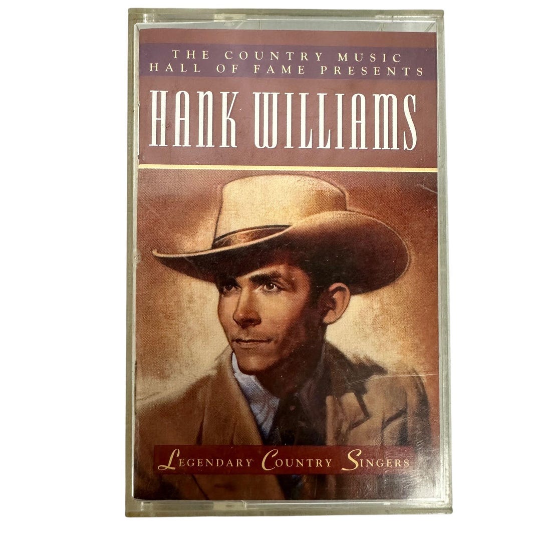 Hank Williams Legendary Country Singers Cassette Time Life Music 1994 ...
