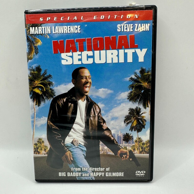 National Security Special Edition DVD Martin Lawrence Steve Zahn Action ...