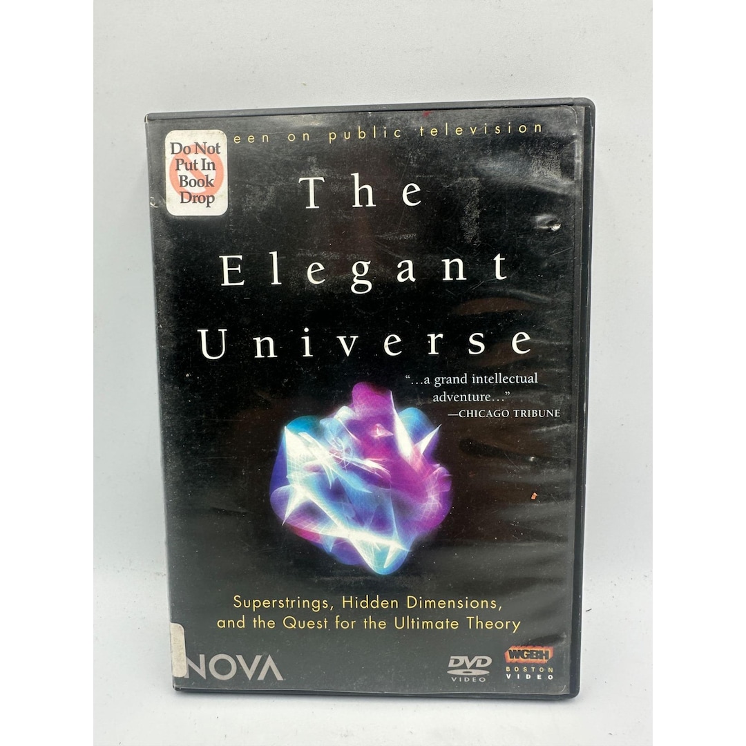 The Elegant Universe 2003 Brian Greene NOVA Pbs DVD 2 Disc Set WGBH ...