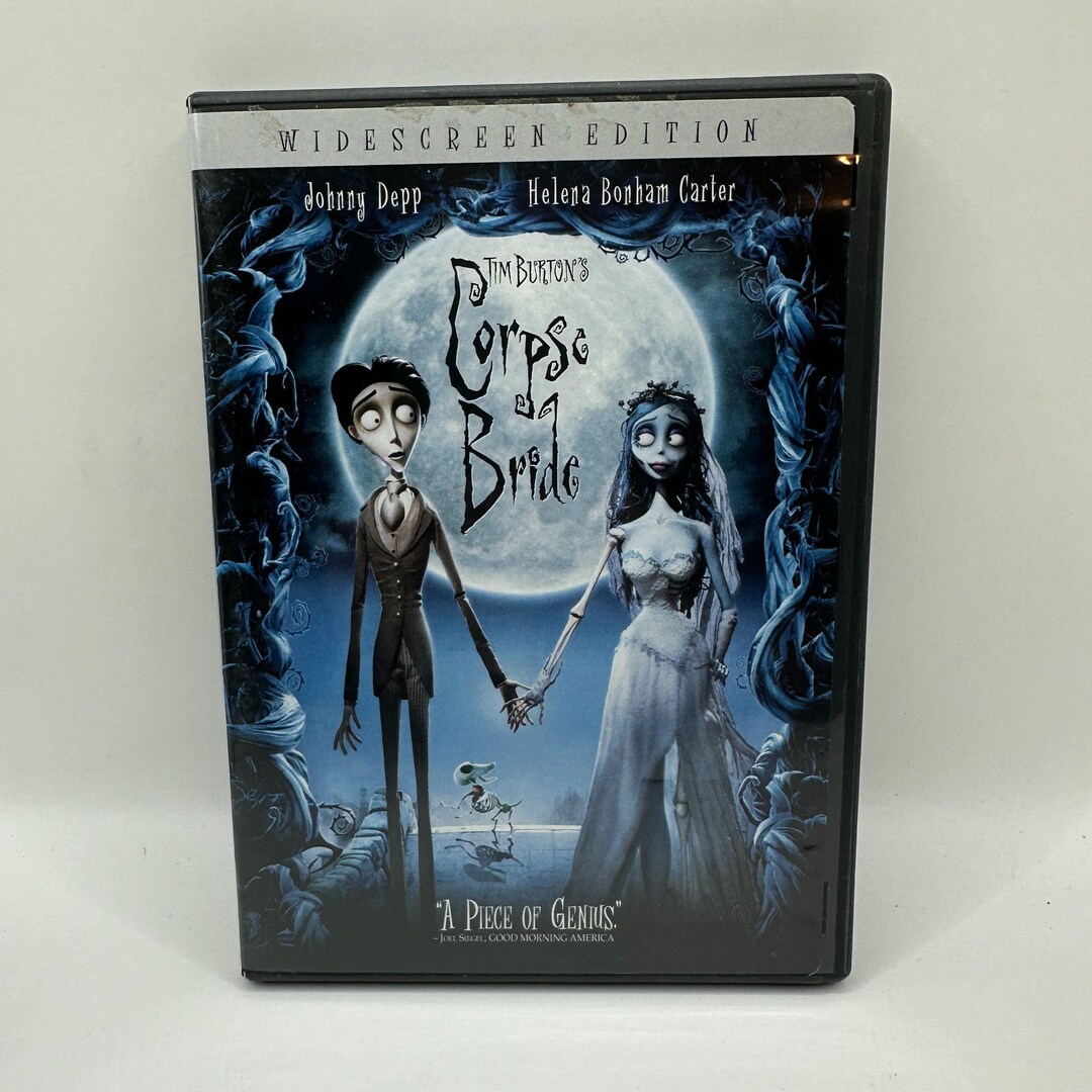 Tim Burtons Corpse Bride Widescreen 2005 Johnny Depp Helena Bonham ...