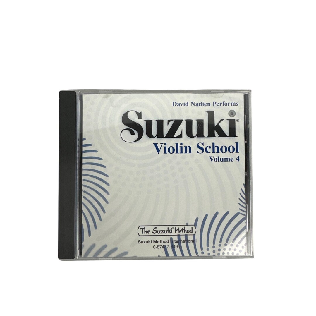 David Nadien Performs Suzuki Violin School Volume 4 Audio CD 1986 ...