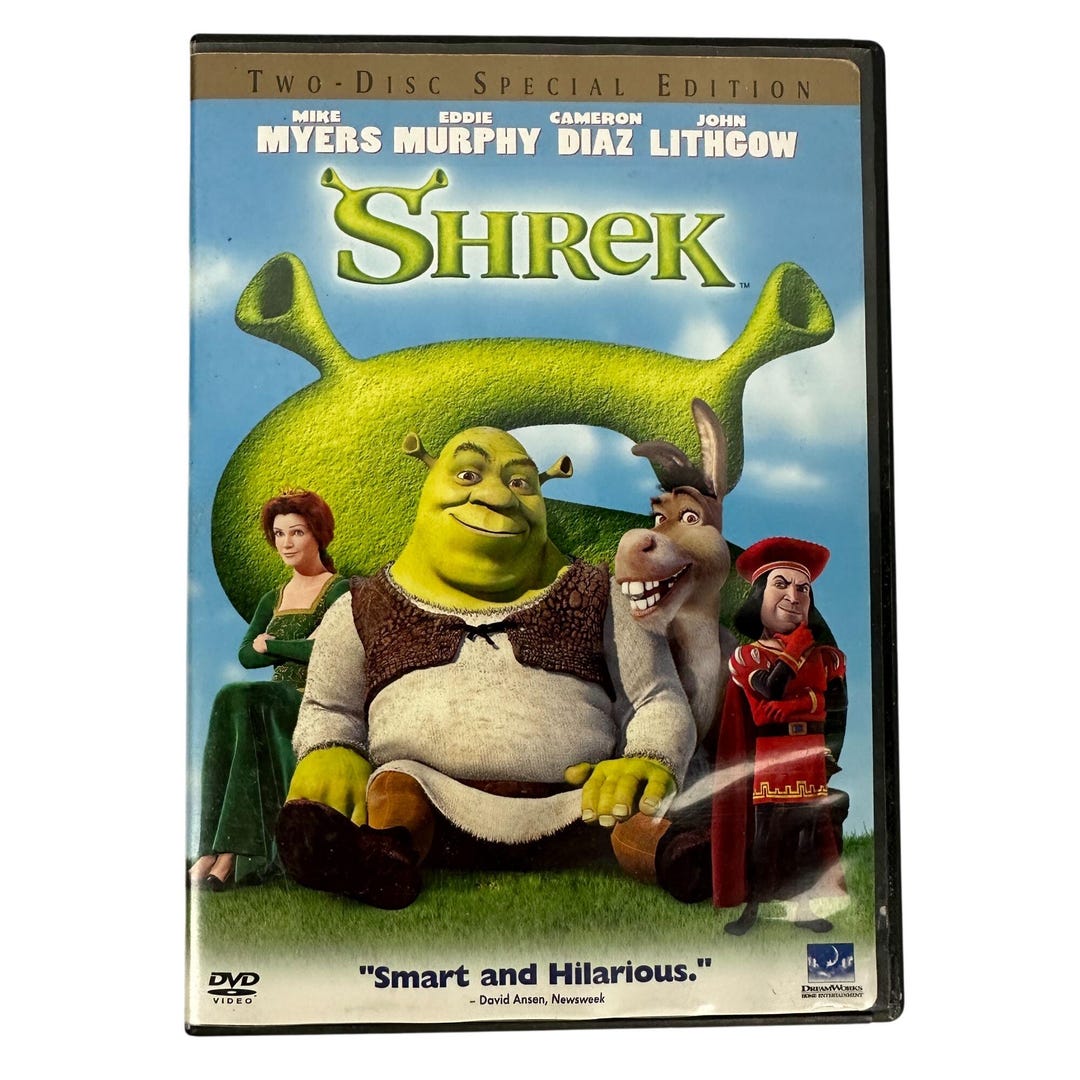 Shrek 2 Disc Special Edition DVD 2001 Mike Myers Eddie Murphy ...